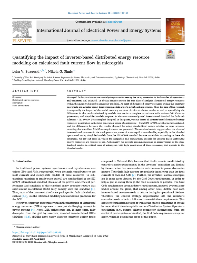 Inverters Model Forshortcct | PDF | Distributed Generation | Electrical ...