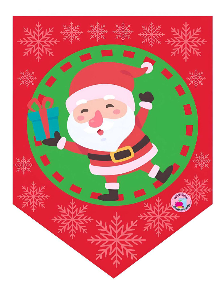 Banderines Diciembre Navidad | PDF