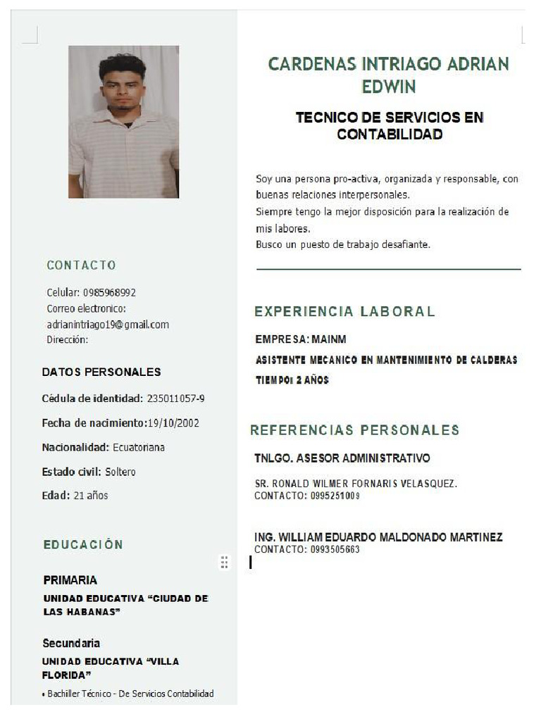 Carpeta Adrian Cardenas | PDF