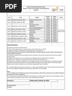 NAT Test Schedule 2024-1 | PDF