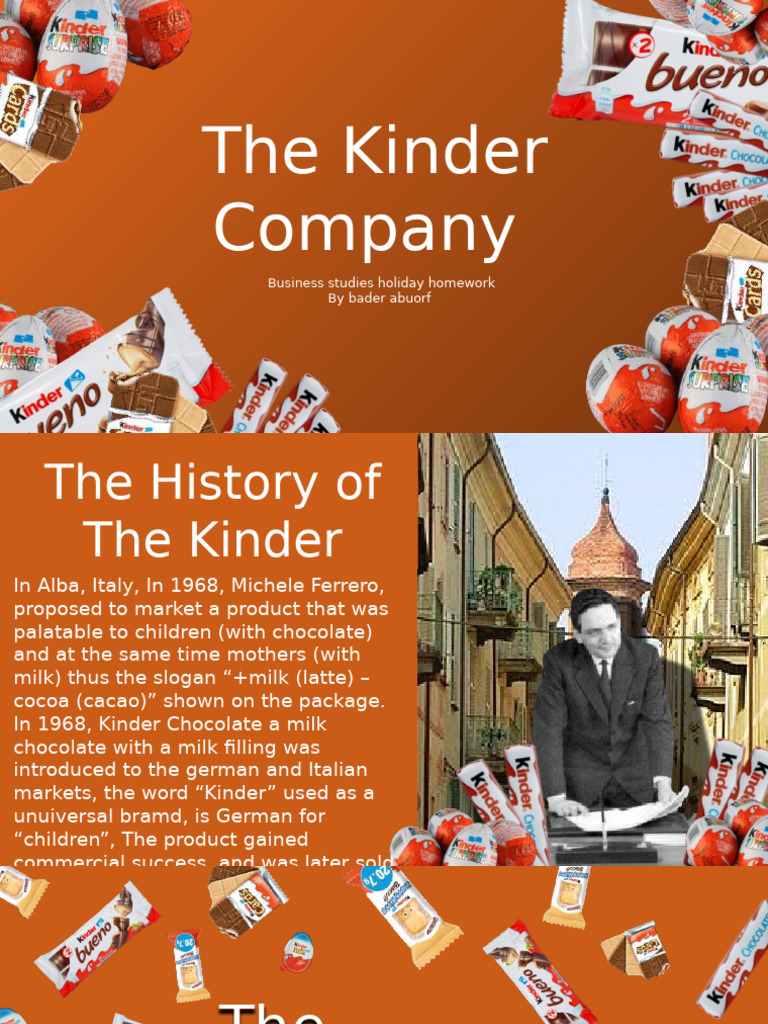 Kinder Chocolate: History and Impact | PDF | Chocolate | Cocoa Bean