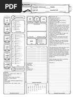 Mythic Bastionland Character Sheets | PDF
