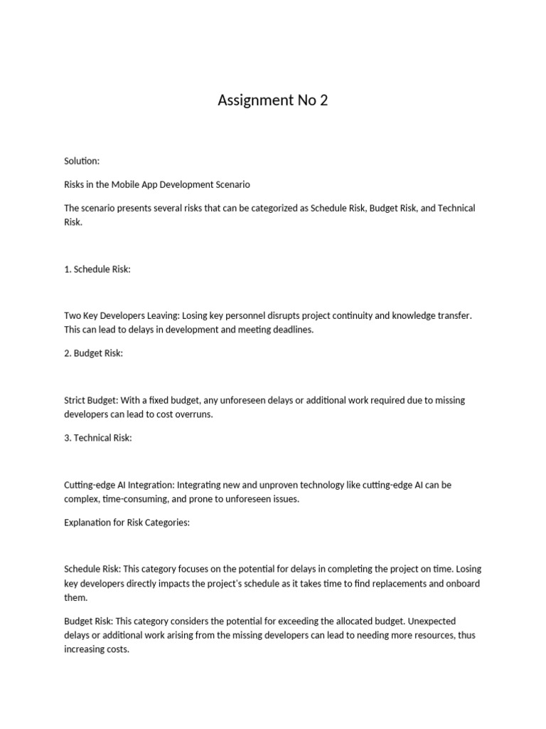 Cs605 Assignment 2 | PDF