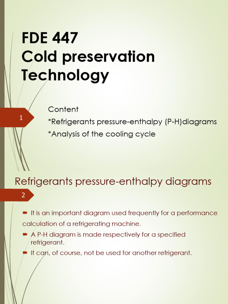 FrbdbdbDE447 (4) Refrigerant P-R Graph | PDF