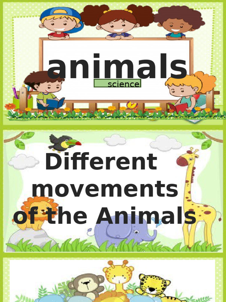 Animals (Body Movements) | PDF