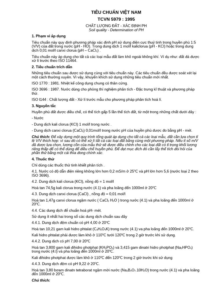 TCVN 5979 - 1995 | PDF