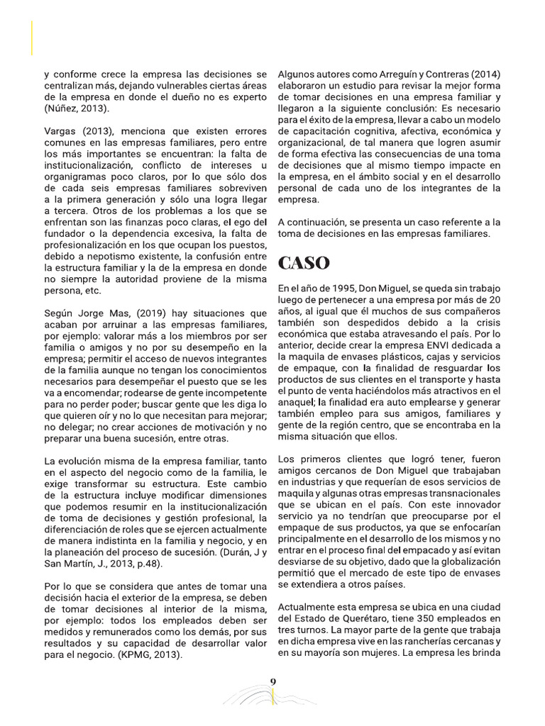 Caso Envi | PDF