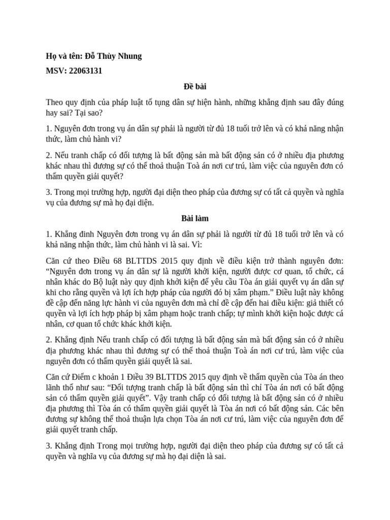 Bài Gi A K TTDS | PDF