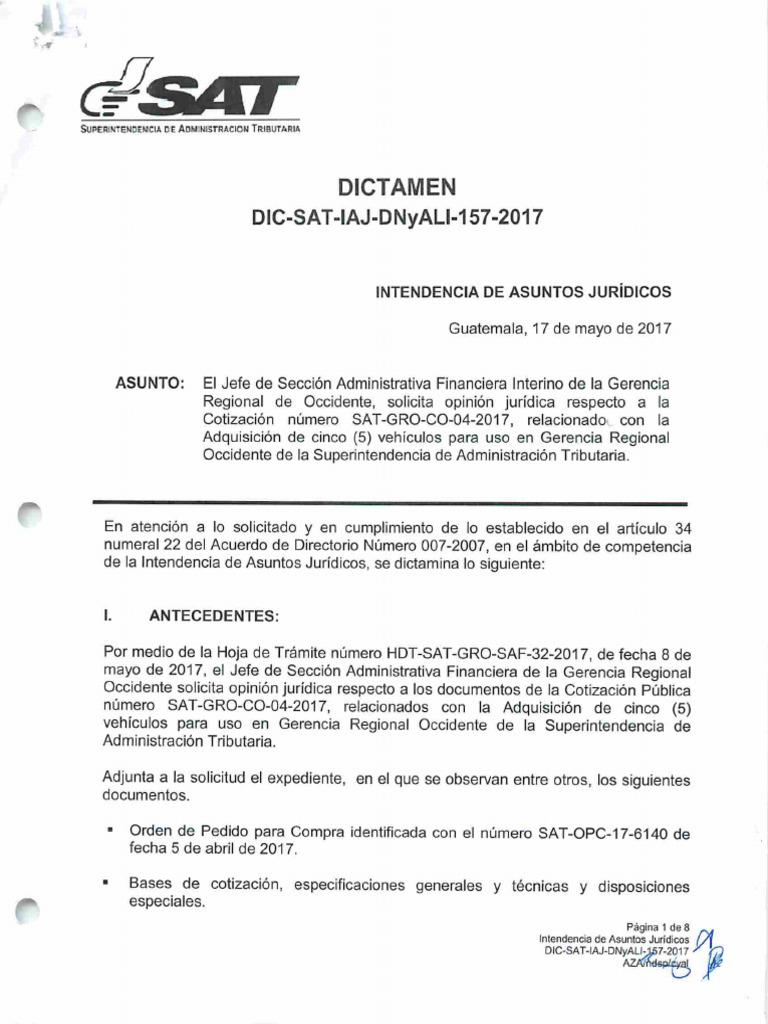6383904@dictamen Juridico | PDF