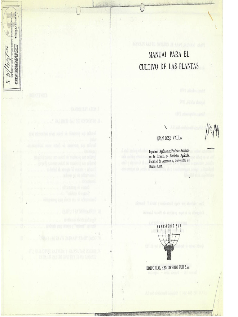 ManualCultivo Valla | PDF