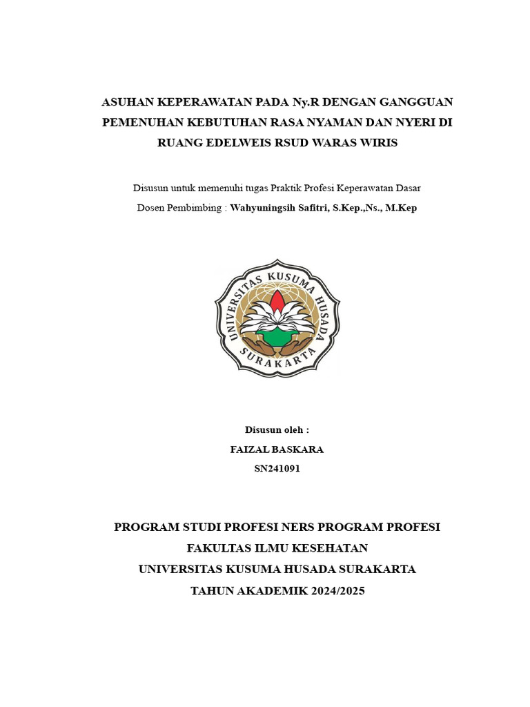 Askep PPKD - Faizal Baskara Revisi | PDF