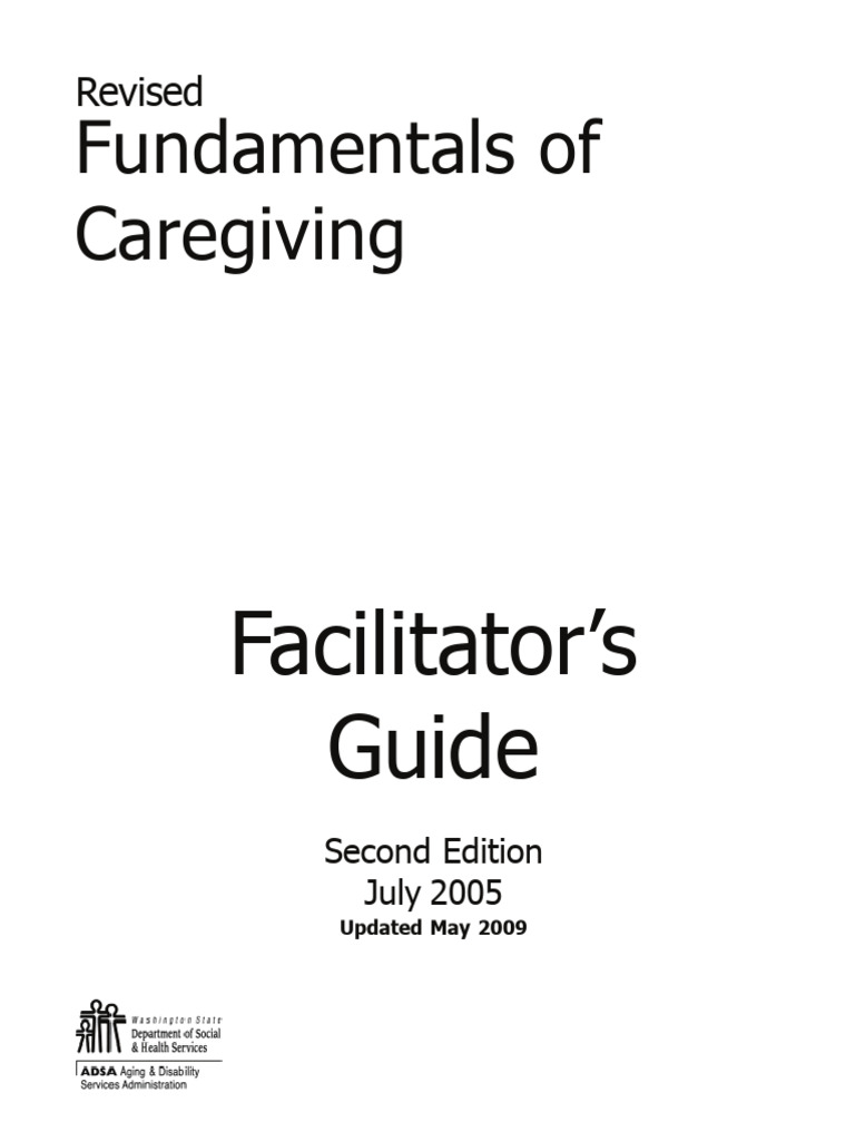 Facilitators Guide RFOC | PDF | Learning | Caregiver