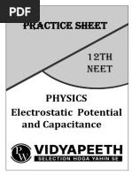 Class 12th Physics PYQs With Solution CH 2 Electrostatic Potential and Capacitance-3-17 | PDF ...