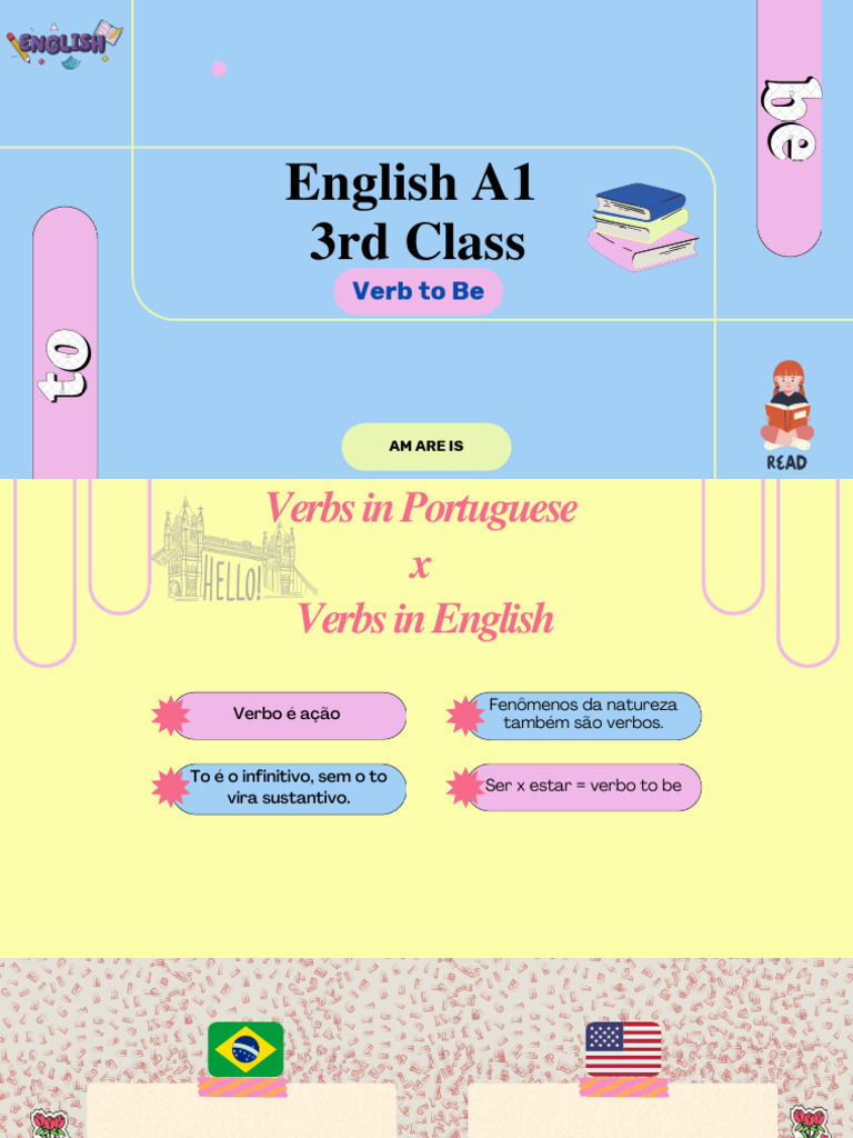 Verb To Be | PDF | Verb | Grammatical Tense