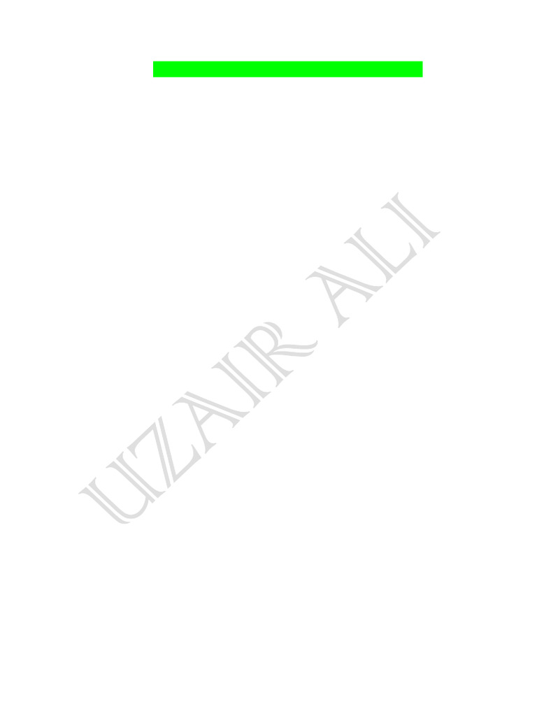 CS101 Important Topic by Uzair Ali Awan | PDF