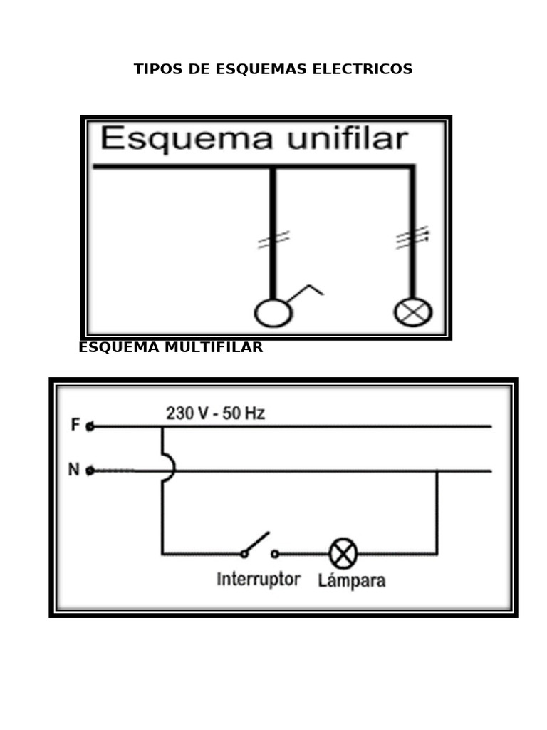 Tipos de Esquemas Electricos | PDF