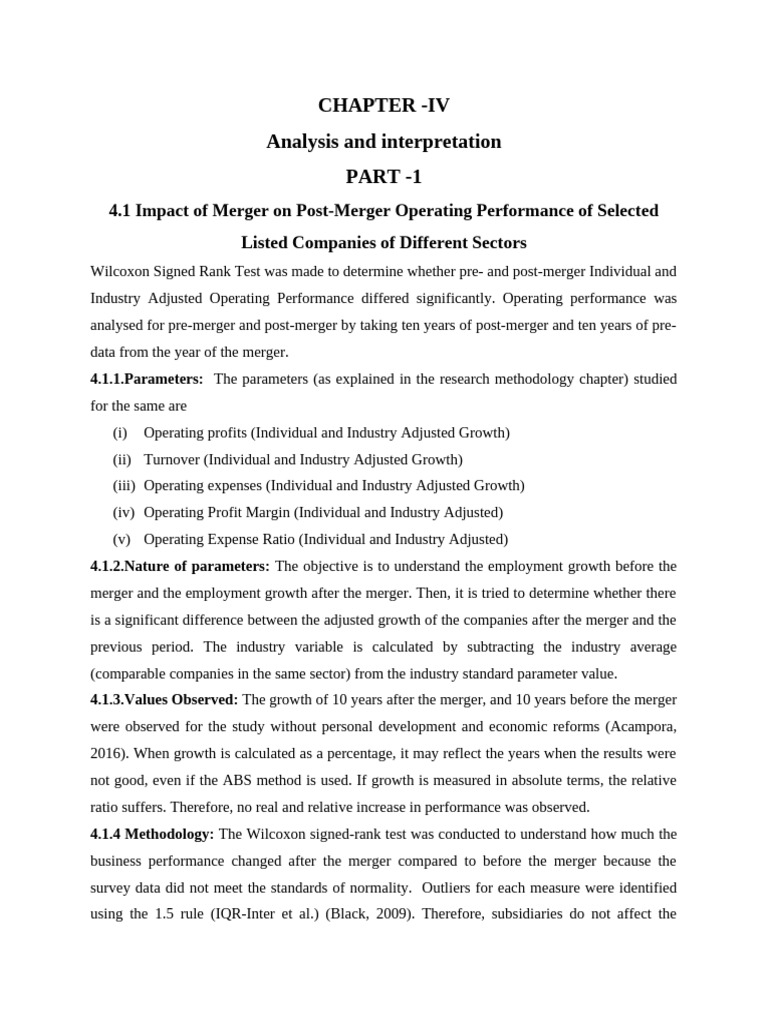 Chapter-4 Roy | PDF | Mergers And Acquisitions | Logarithm