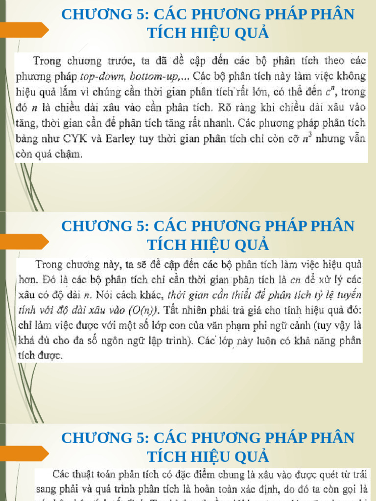 Chuong 5 Cac Phuong Phap Phan Tich Phan Tich Hieu Qua | PDF