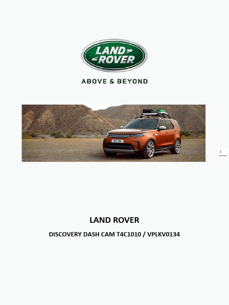 Discovery Dash Cam VPLKV0134 Installation Instructions | PDF | Trunk ...