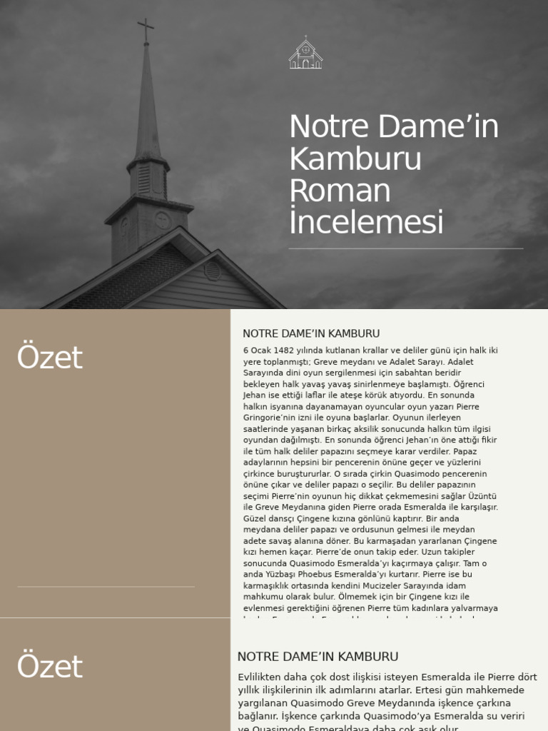 Notre Dame'in Kamburu | PDF