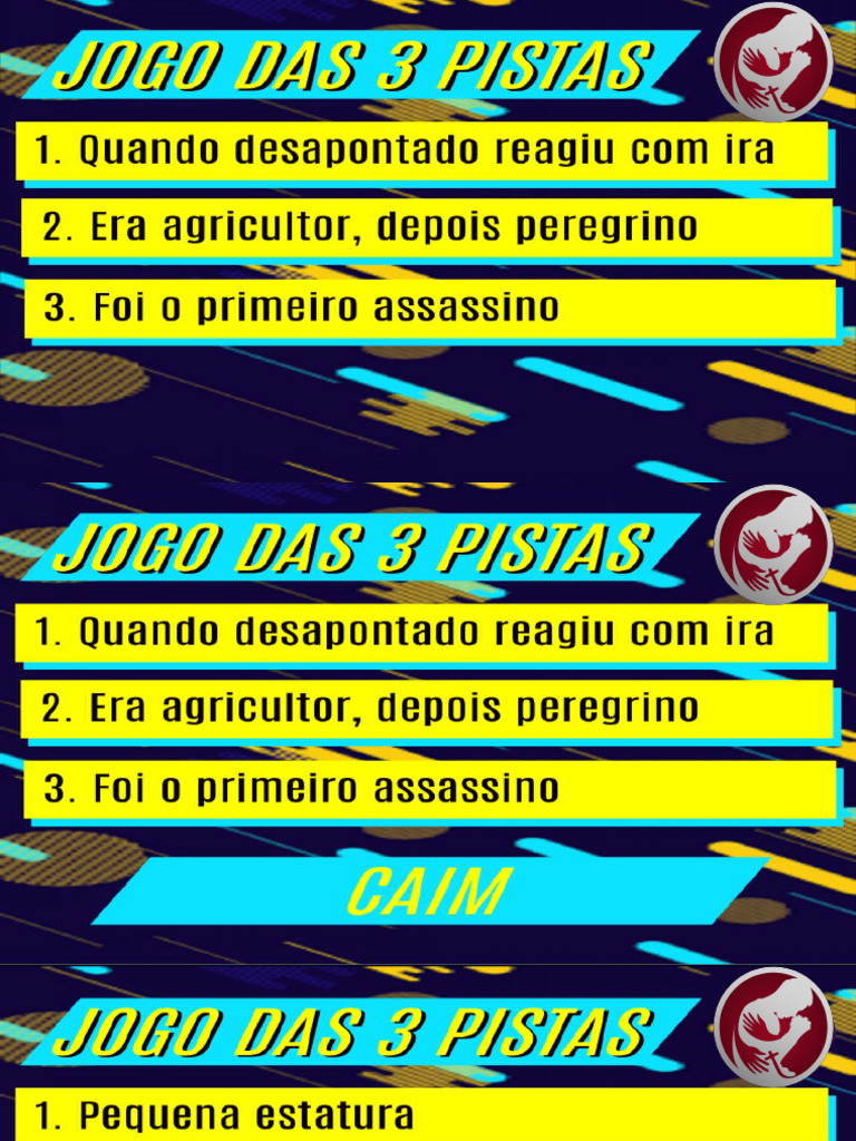 Jogo Das 3 Pistas | PDF