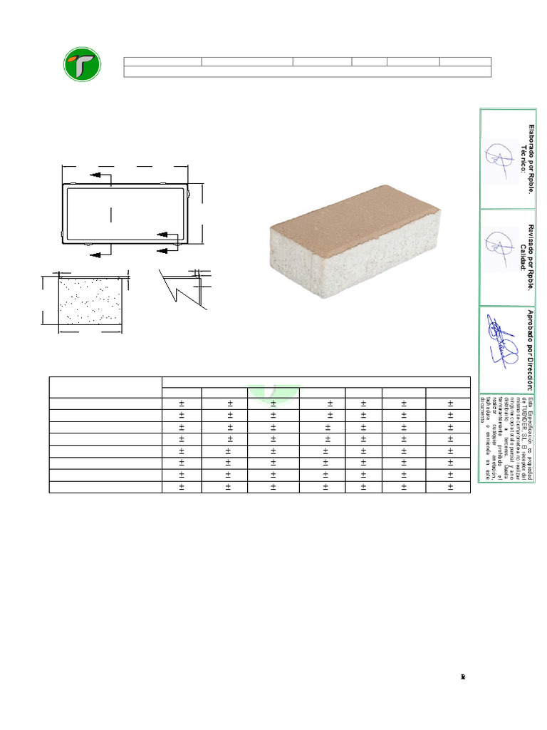 ESP No 88 ADOQUIN BICAPA BISELADO ED5 | PDF | Materiales
