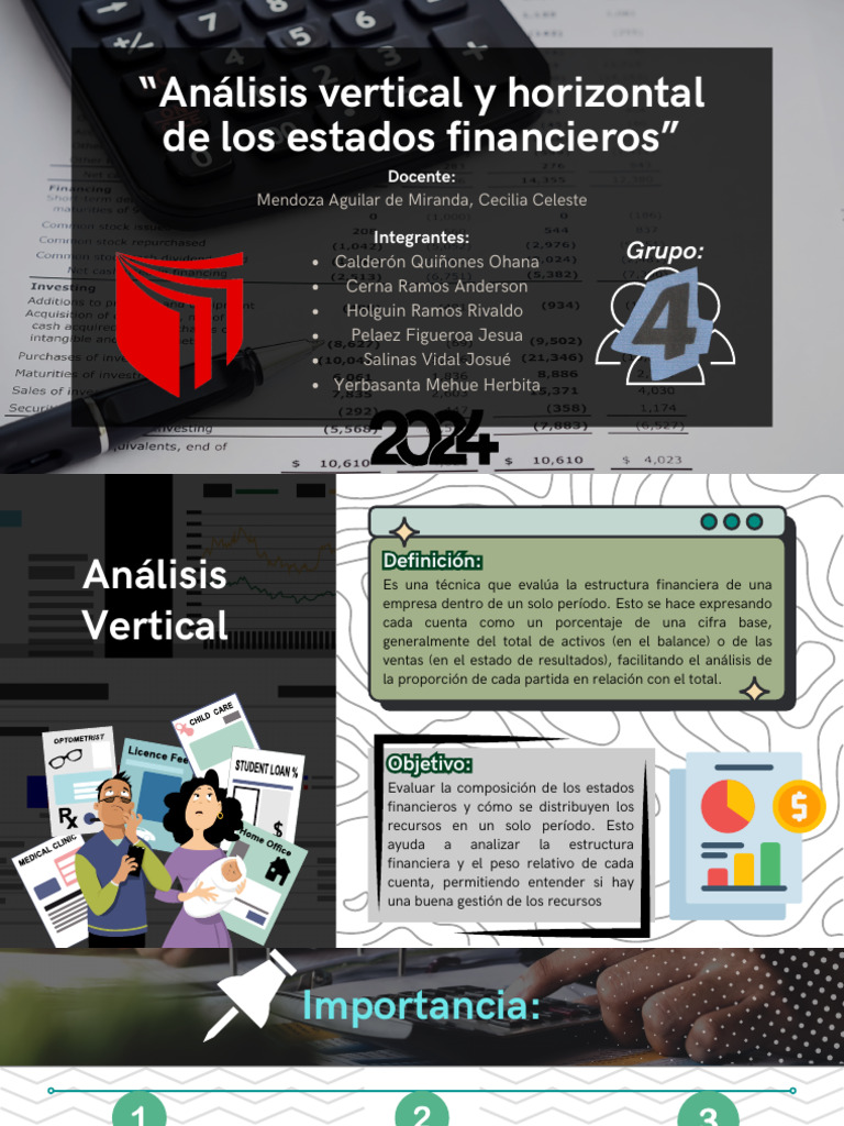 Grupo 04 - Análisis Vertical y Horizontal | PDF | Business | Economias