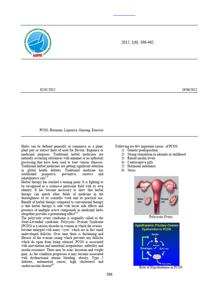 Natural Remedies For Polycystic Ovarian | PDF | Polycystic Ovary ...