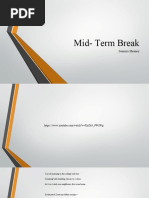 MidTerm Break | PDF