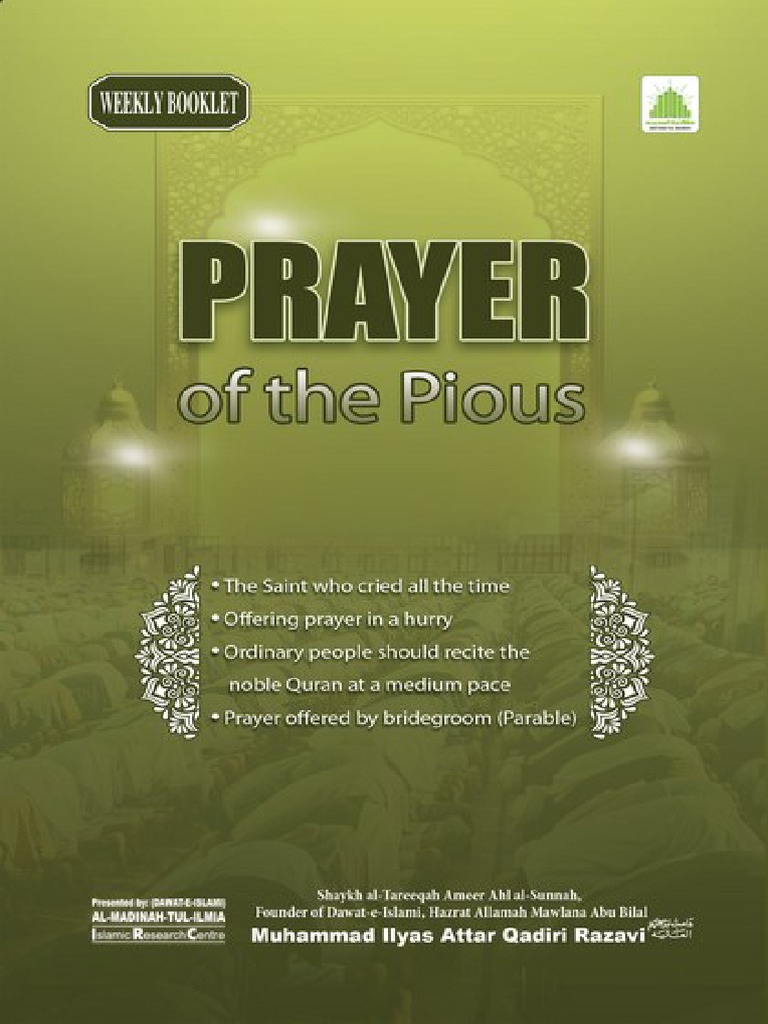 Prayer of The Pious | PDF | Islamic Branches | Islamic Ethics