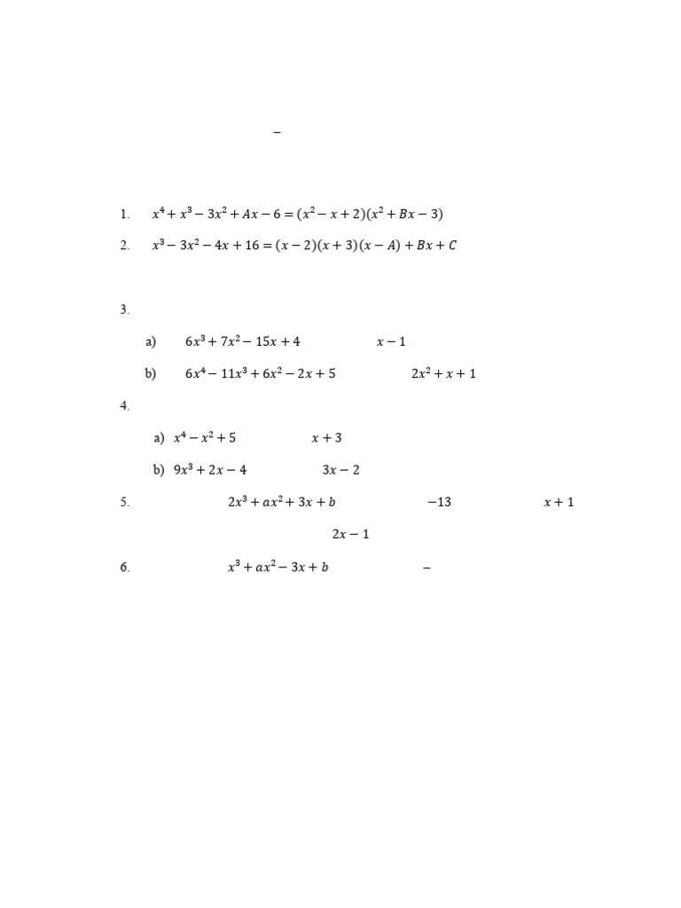 Math Tutorial 3 Questions Edited Pdf