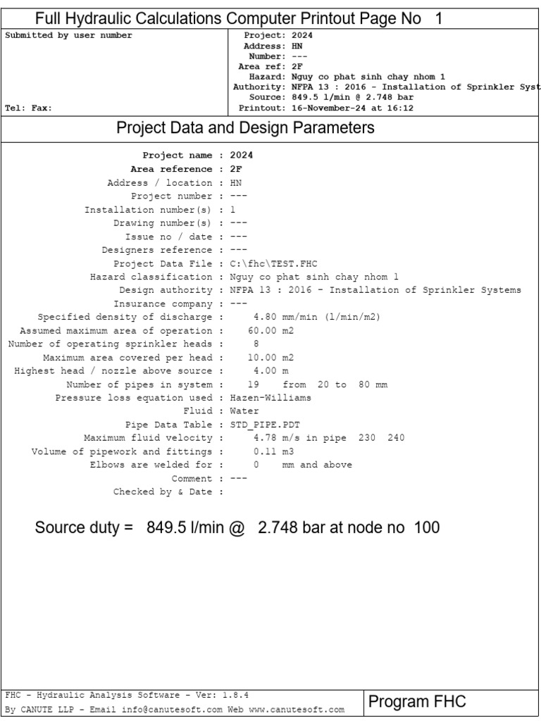 FHC 2 | PDF | Fire Sprinkler System | Gases