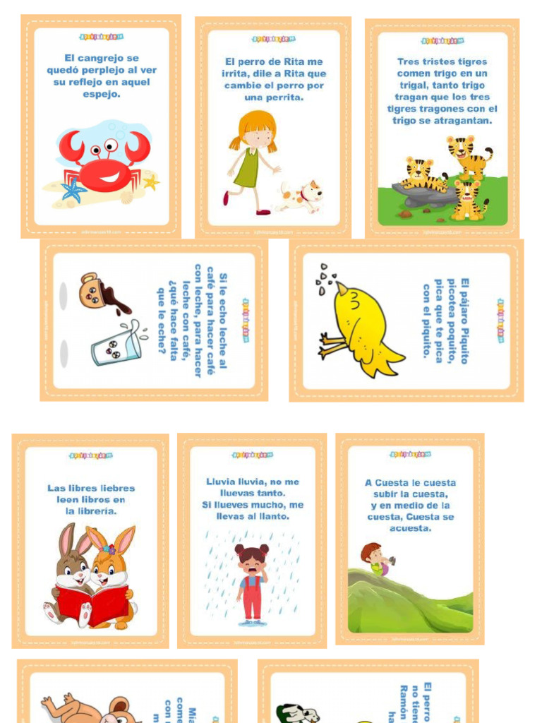 Bingo de Lecturas | PDF