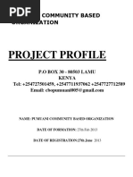 Sample Cbo Constitution | PDF | Empowerment | Volunteering