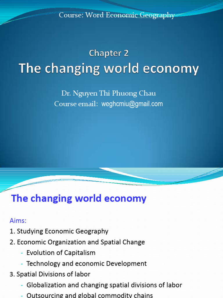 Chapter 2 The Changing World Economy | PDF | Capitalism | Economies