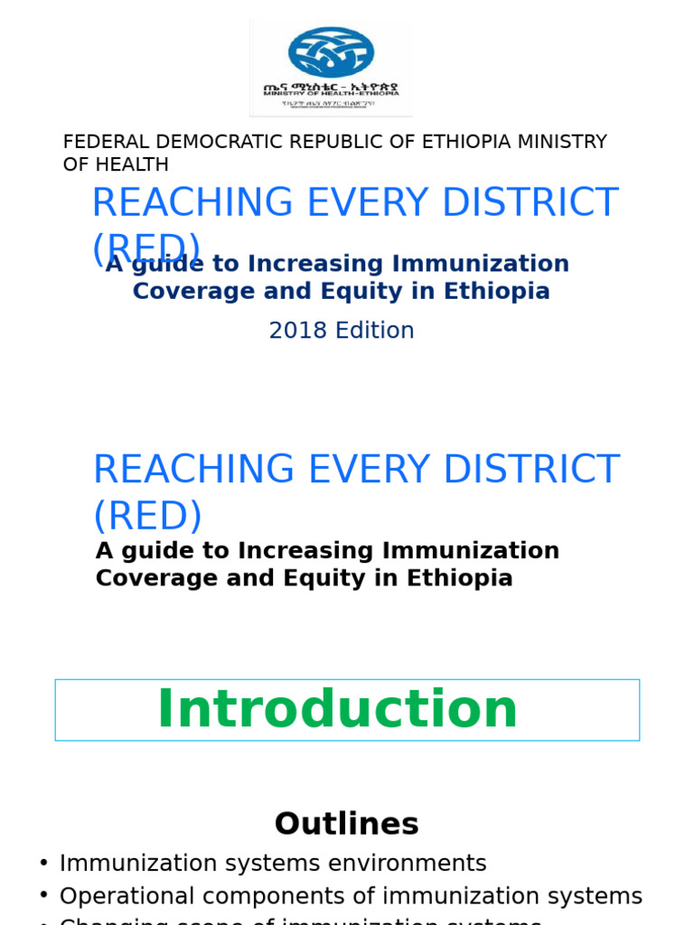 RED Introduction Revised 2018 | PDF