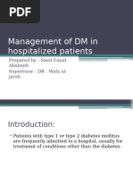 EndoTool Inpatient Glycemic Management Handbook | PDF | Hyperglycemia ...