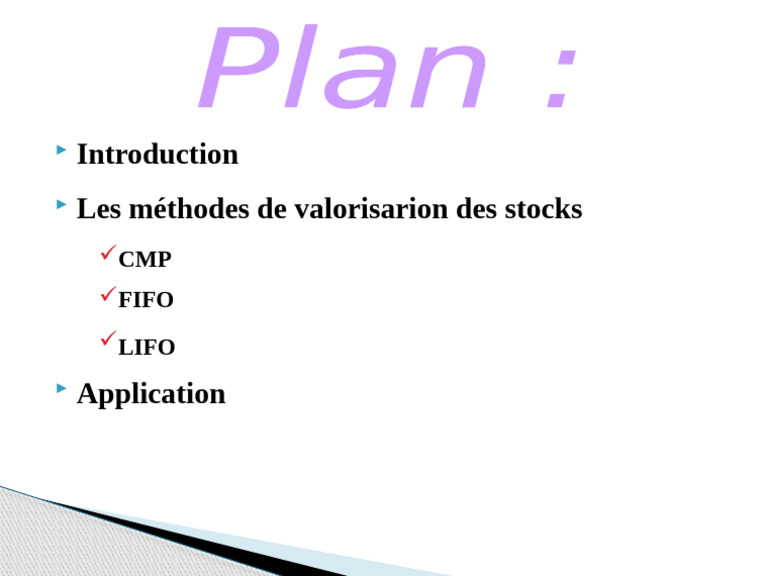 Evaluation Des Stocks | PDF