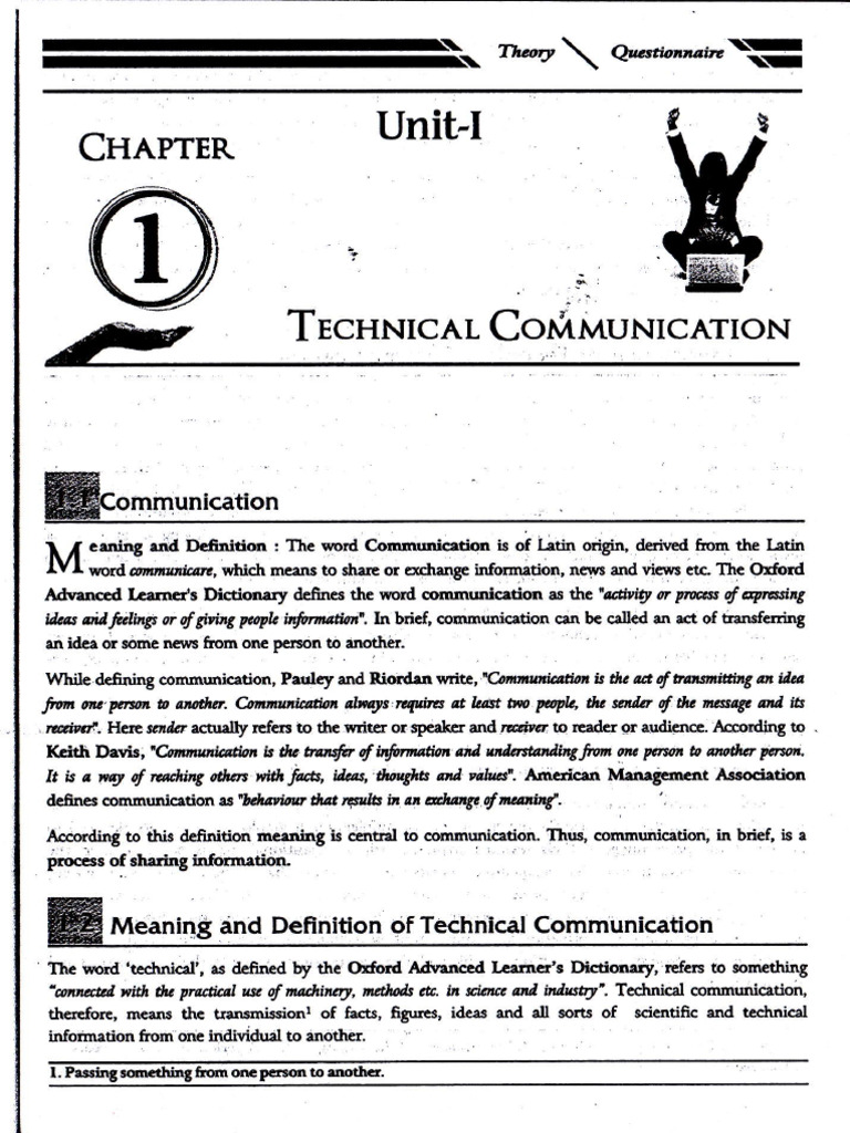 Technical Communication - Introduction | PDF | Human Communication ...