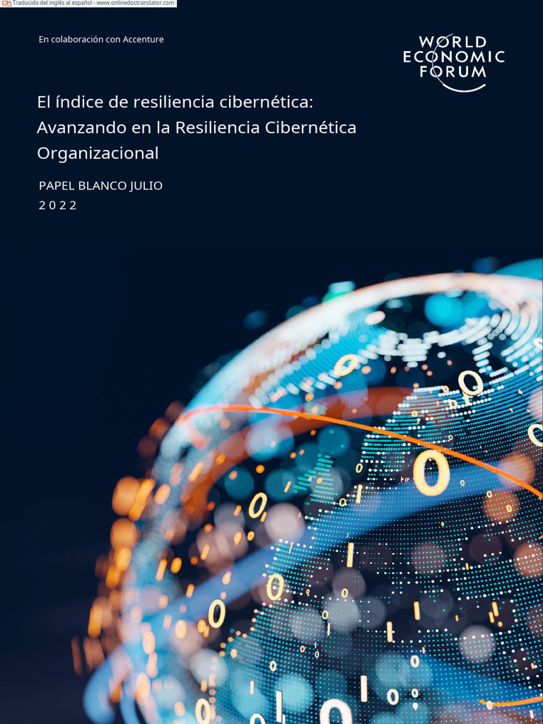 Resiliencia Cibernética | PDF | La seguridad informática | Seguridad