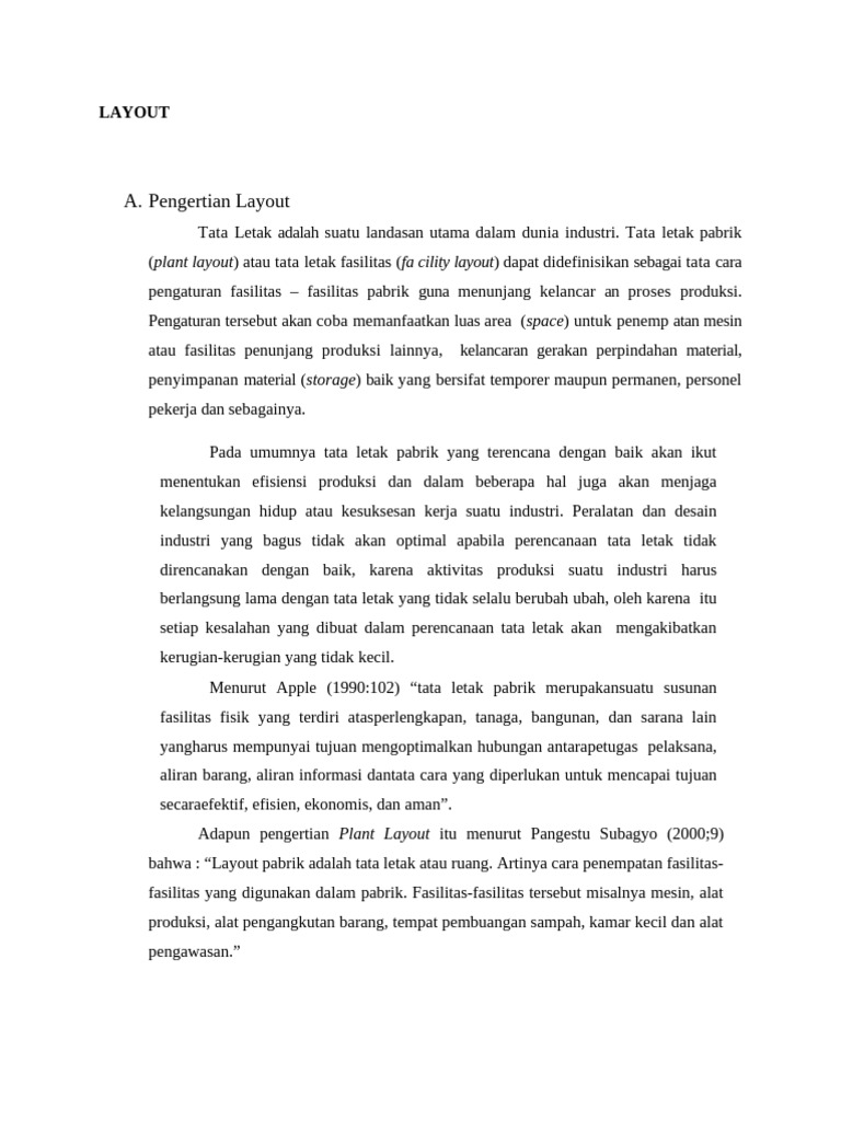 Makalah Layout | PDF