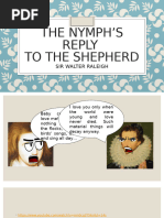 The Nymphs Reply To The Shepherd | PDF