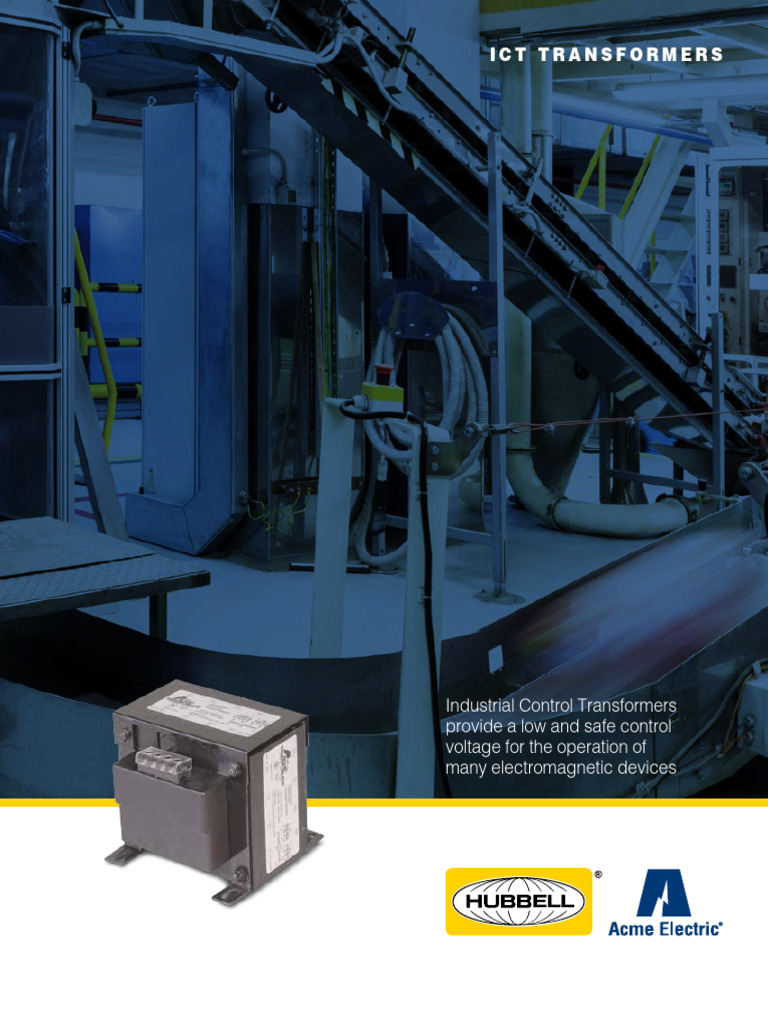 Acme Control Transformers | PDF | Transformer | Fuse (Electrical)