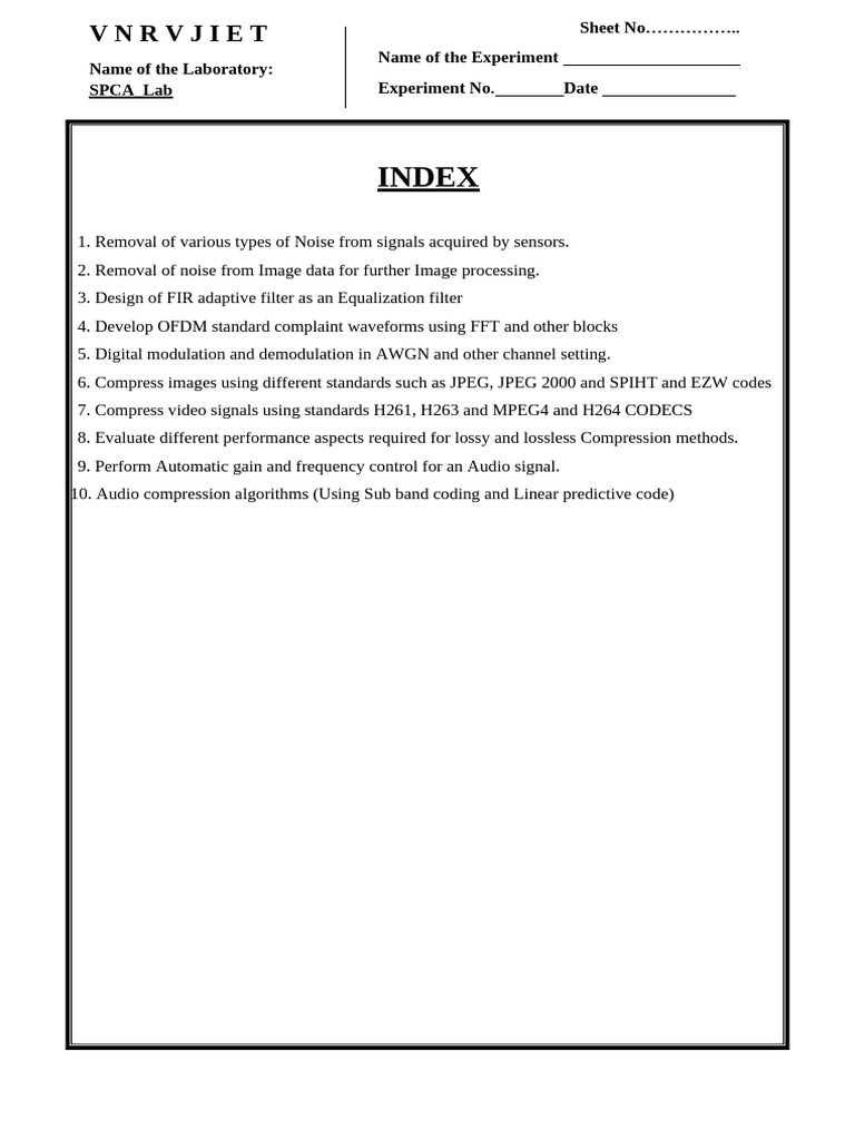 Spca Record | PDF | Orthogonal Frequency Division Multiplexing | Data ...