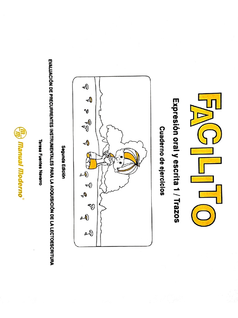 Cuadernillo Expresión Oral y Escrita 1 - Trazos | PDF