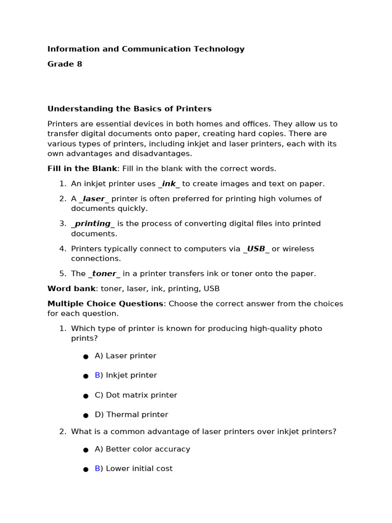 Hardcopy Output | PDF