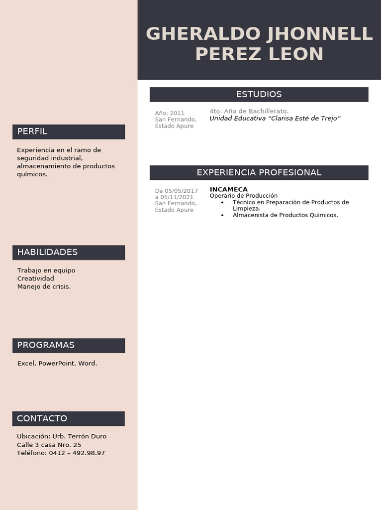 214 Curriculum Vitae Curriculo | PDF