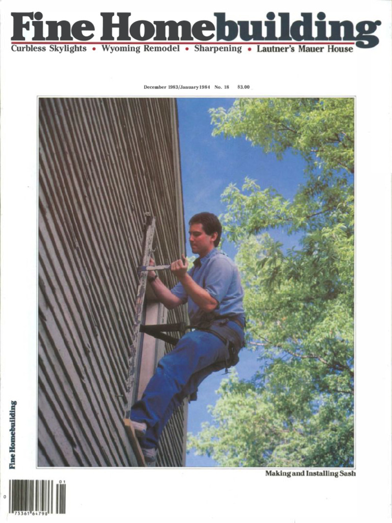 Fine Homebuilding 1983 18 | PDF | Tile | Framing (Construction)