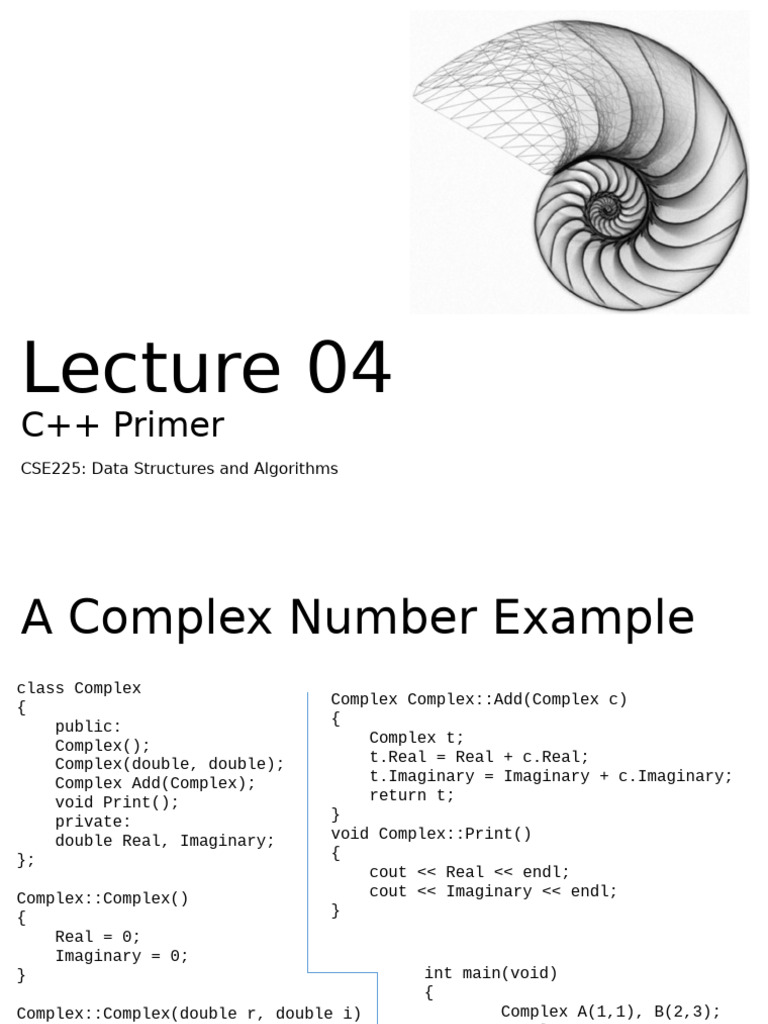 CSE225Lecture04CPlusPlus Part02 | PDF | Computer Programming | Software Engineering