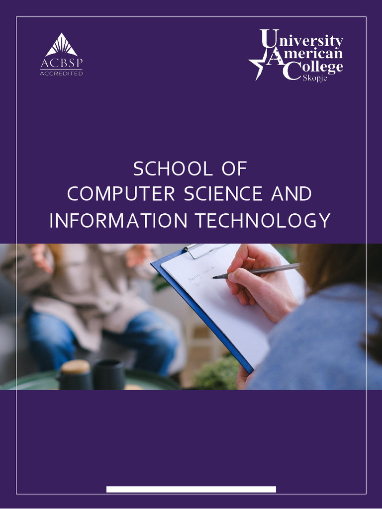 School of Computer Science and Information Technology | PDF | Software | Information System